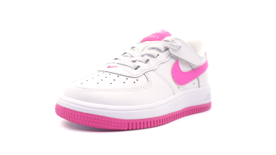 NIKE FORCE 1 LOW EASYON PS WHITE/LASER FUCHSIA – mita sneakers