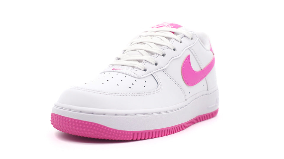 NIKE AIR FORCE 1 GS WHITE/LASER FUCHSIA – mita sneakers