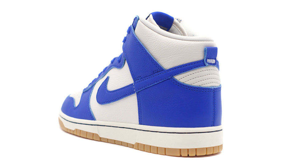 NIKE DUNK HIGH RETRO SE "GOLD SCRIPT COLLECTION" PHANTOM/RACER BLUE/PA ...