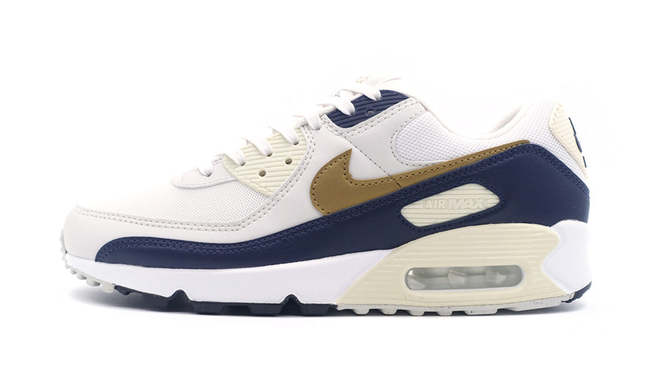 NIKE (WMNS) AIR MAX 90 NEXT NATURE "GOLD SCRIPT COLLECTION" WHITE/META ...