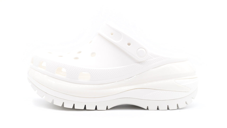 crocs CLASSIC MEGA CRUSH CLOG WHITE – mita sneakers