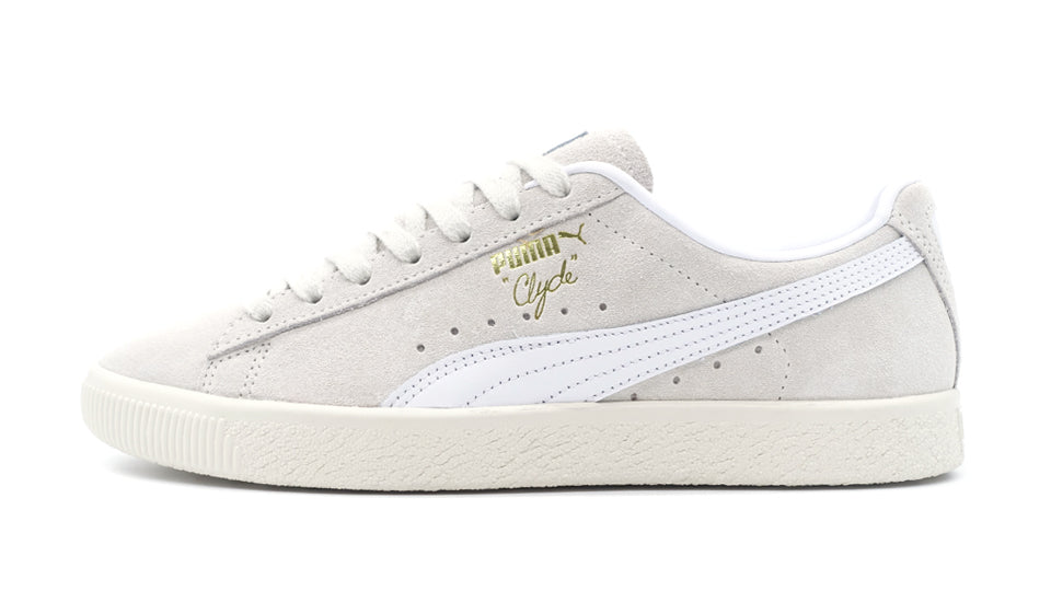 Puma CLYDE PRM "WALT FRAZIER" FROSTED IVORY/PUMA WHITE – mita sneakers