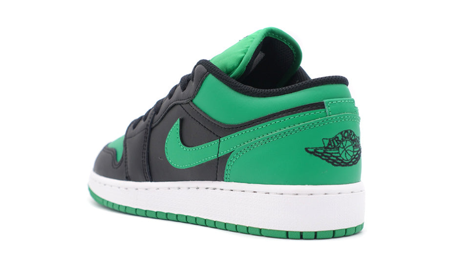 JORDAN BRAND AIR JORDAN 1 LOW GS "LUCKY GREEN" "MICHAEL JORDAN" BLACK ...