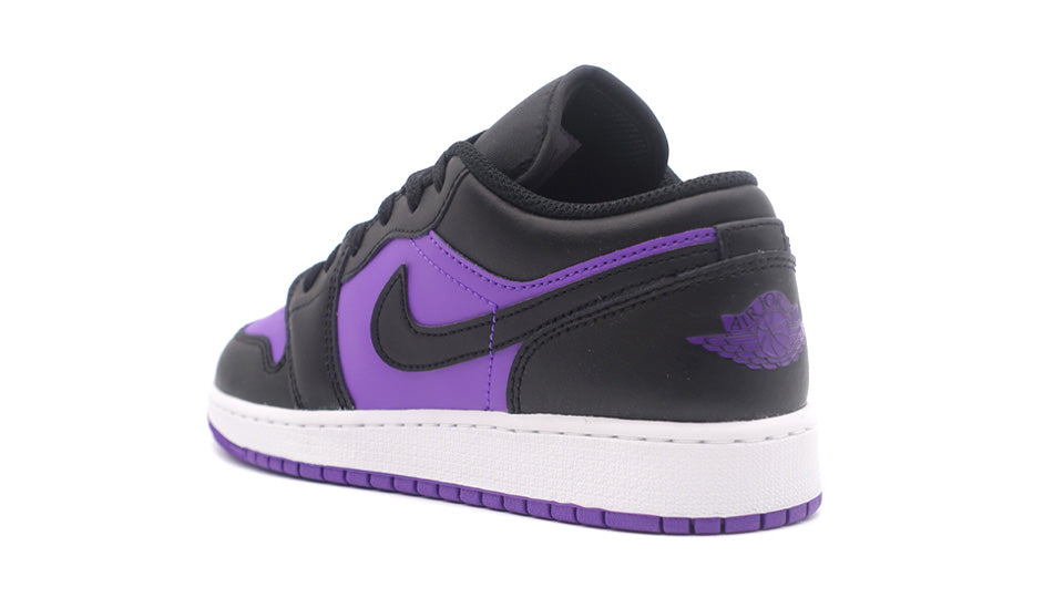 JORDAN BRAND AIR JORDAN 1 LOW GS "MICHAEL JORDAN" PURPLE VENOM/BLACK/W ...