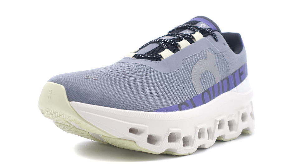 On CLOUDMONSTER MIST/BLUEBERRY – mita sneakers