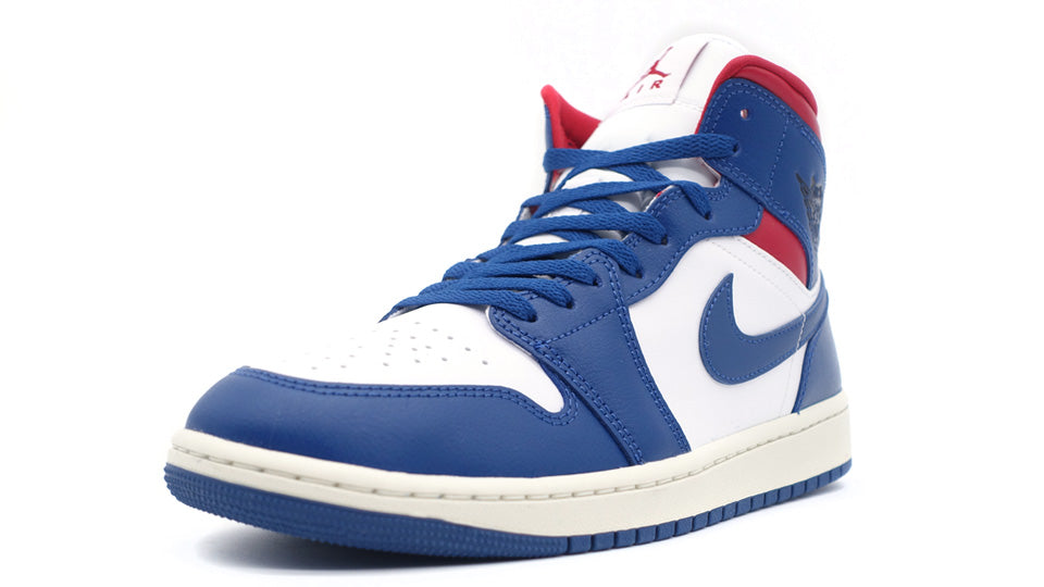 JORDAN BRAND (WMNS) AIR JORDAN 1 MID "MICHAEL JORDAN" WHITE/FRENCH BLU ...