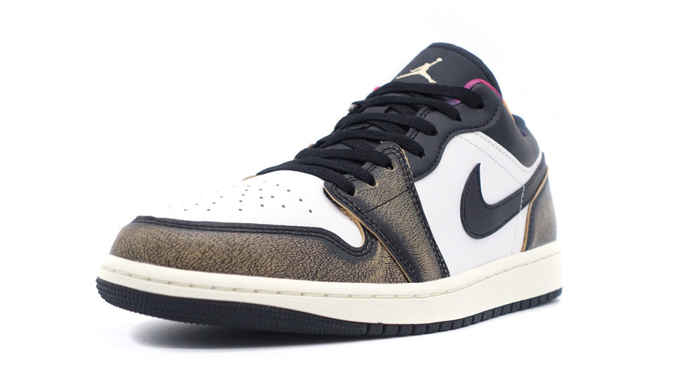 JORDAN BRAND AIR JORDAN 1 LOW SE "MICHAEL JORDAN" BLACK/WHITE ONYX/WHI ...