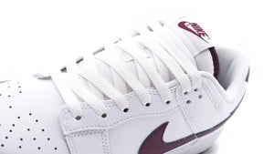 NIKE DUNK LOW RETRO WHITE/NIGHT MAROON/WHITE – mita sneakers