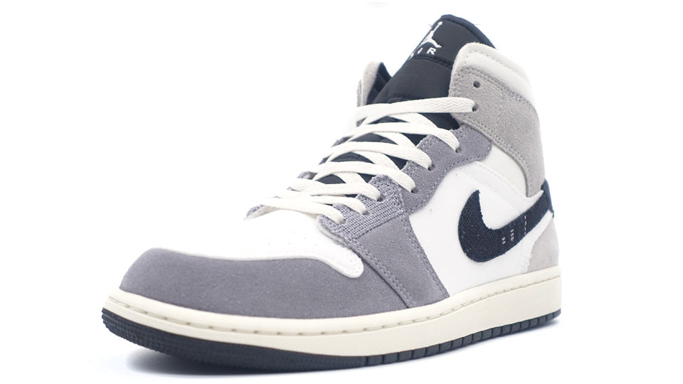 JORDAN BRAND AIR JORDAN 1 MID SE CRAFT "MICHAEL JORDAN" CEMENT GREY/BL ...