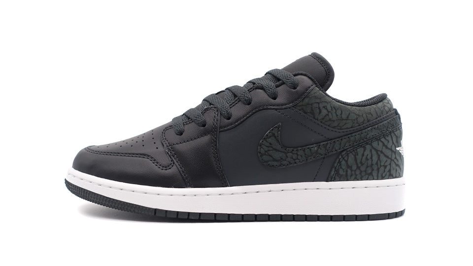 JORDAN BRAND AIR JORDAN 1 LOW GS "BLACK ELEPHANT" "MICHAEL JORDAN" OFF ...