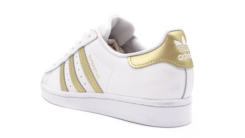 adidas SUPERSTAR W FTWR WHITE/GOLD METALLIC/FTWR WHITE – mita sneakers