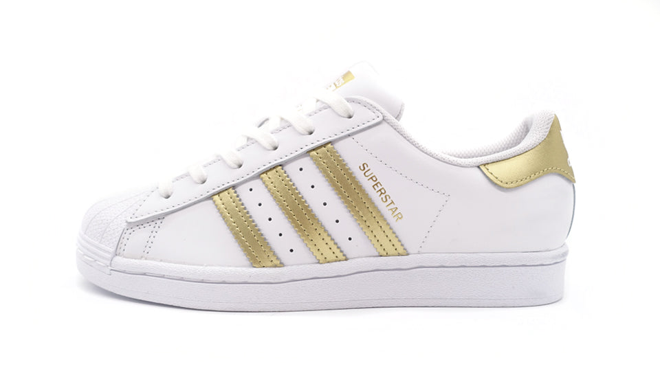 adidas SUPERSTAR W FTWR WHITE/GOLD METALLIC/FTWR WHITE – mita sneakers