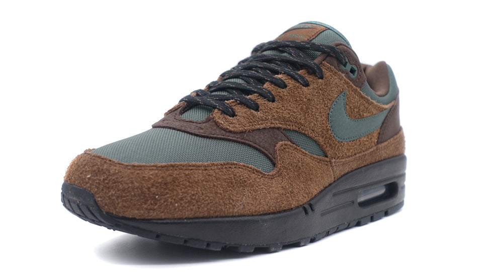 NIKE AIR MAX 1 "NIKE CAMPUS PACK" CACAO WOW/VINTAGE GREEN/BAROQUE BROW ...