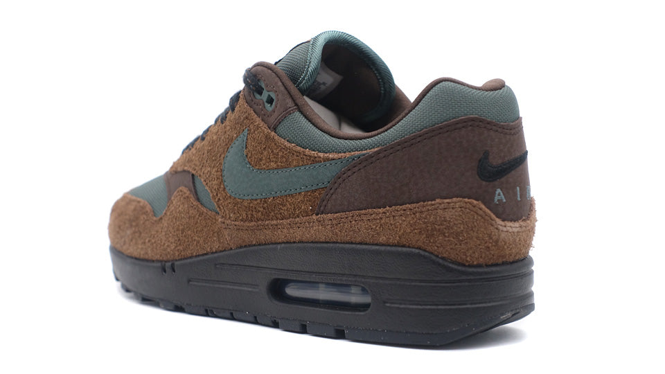 NIKE AIR MAX 1 "NIKE CAMPUS PACK" CACAO WOW/VINTAGE GREEN/BAROQUE BROW ...