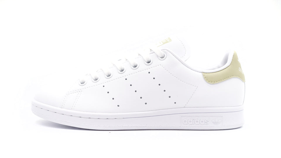 adidas STAN SMITH W FTWR WHITE/SANDY BEIGE METALLIC/KHAKI BROWN – mita ...