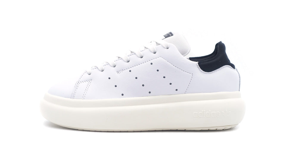adidas STAN SMITH PF W "STAN SMITH" FTWR WHITE/OFF WHITE/CORE BLACK ...