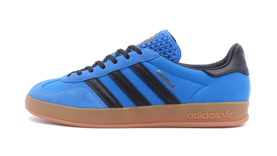 adidas GAZELLE INDOOR BRIGHT BLUE/CORE BLACK/GUM – mita sneakers