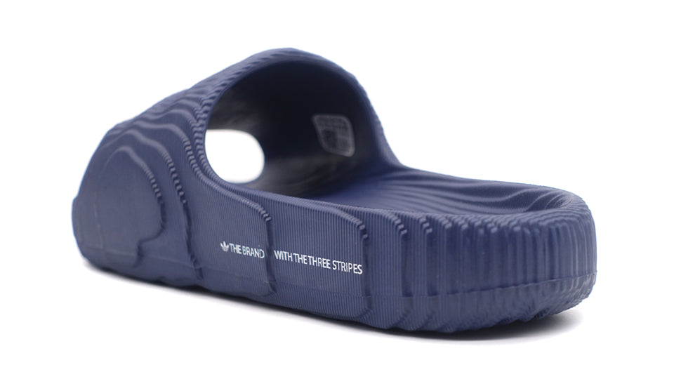 adidas ADILETTE 22 DARK BLUE/FTWR WHITE/DARK BLUE – mita sneakers