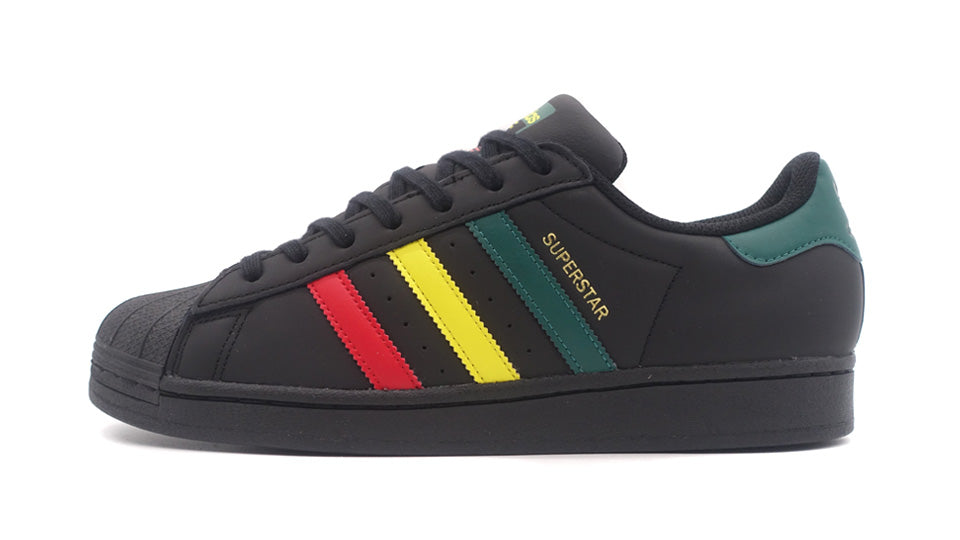 adidas SUPERSTAR "RAGGAE PACK" CORE BLACK/YELLOW/COLLEGE GREEN – mita ...